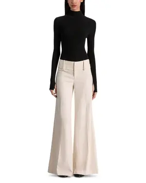Alice + Olivia Roberta Ribbed Turtleneck Sweater