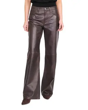 Staud Gus Leather Pants