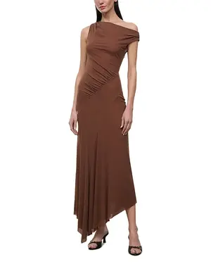Staud Amaris Asymmetric Gown