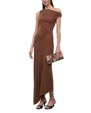 Staud Amaris Asymmetric Gown