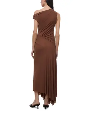 Staud Amaris Asymmetric Gown