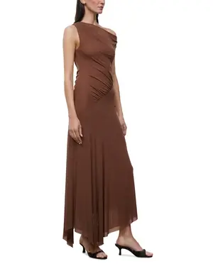 Staud Amaris Asymmetric Gown