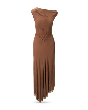 Staud Amaris Asymmetric Gown