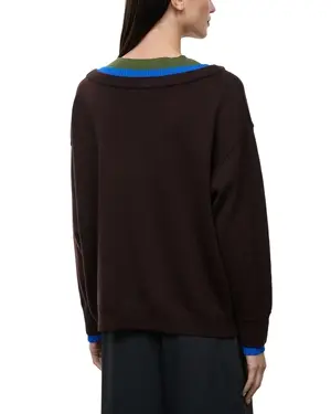 Staud Norman V-neck Sweater