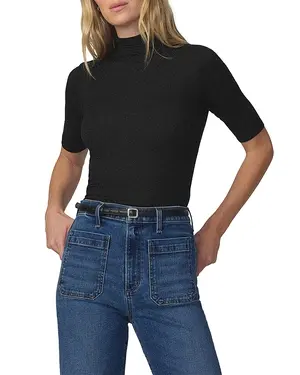Joe's Jeans The Tony Half Sleeve Top - Black