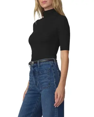 Joe's Jeans The Tony Half Sleeve Top - Black