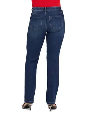 NYDJ Marilyn High Rise Straight Jeans