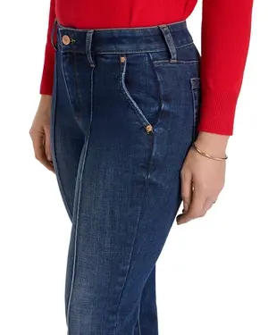 NYDJ Marilyn High Rise Straight Jeans