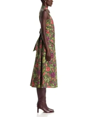 Tanya Taylor Hannah Sleeveless Shirt Dress