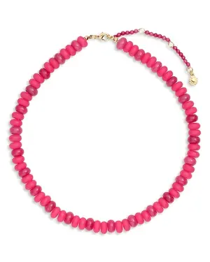Baublebar Joyce Semi-precious Beaded Necklace - Pink