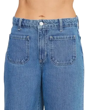 L'Agence Declan High Rise Wide Leg Jeans