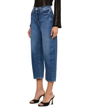 L'Agence Mallis High Rise Barrel Leg Jeans