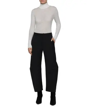 L'Agence Colby Barrel Leg Pants