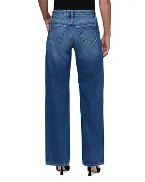 L'Agence Christel High Rise Wide Leg Jeans