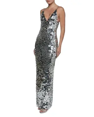 L'Agence Sequin Gown