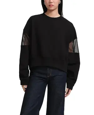 MARCELLA Iara Sweatshirt With Mesh Paneling