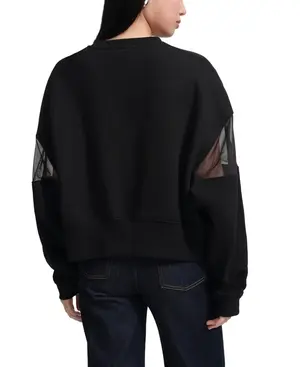 MARCELLA Iara Sweatshirt With Mesh Paneling