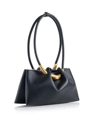 Cult Gaia Asa Leather Shoulder Bag