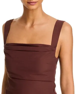 Paris Georgia Square Neck Maxi Dress