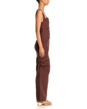 Paris Georgia Square Neck Maxi Dress