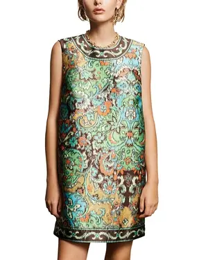 ALEMAIS Charlotte Mini Shift Dress