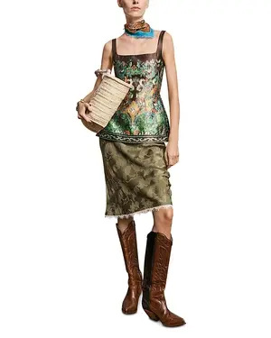 ALEMAIS Charlotte Sleeveless Printed Top
