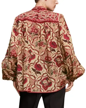 ALEMAIS Kenny Printed Blouse