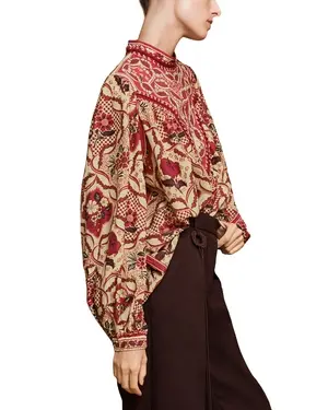 ALEMAIS Kenny Printed Blouse