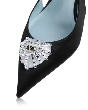 Valentino Garavani Coeur Royal Slingback Pumps