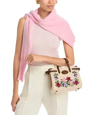 Valentino Garavani Antibes Vlogo Small Embroidered Tote