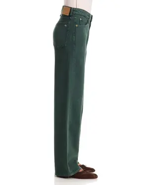 Rag & Bone High Rise Wide Leg Jeans