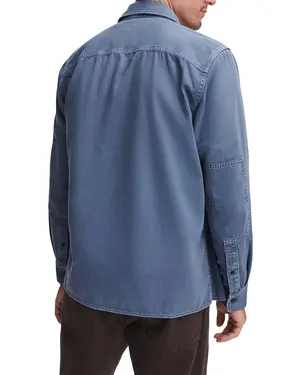 Rag & Bone Overdyed Denim Workwear Overshirt