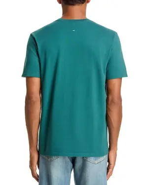 Rag & Bone X Bloom Logo Pocket Cotton T-shirt - Green