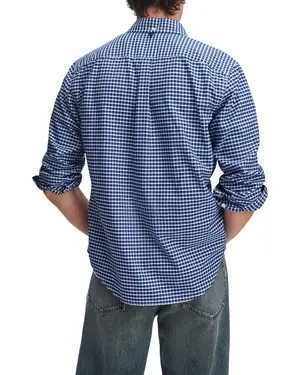 Rag & Bone Classic Fit Plaid Oxford Shirt