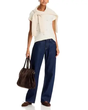 Rag & Bone Rodeo Cotton Tee - Tan Multi