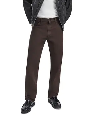 Rag & Bone Relaxed Straight Fit 32 Jeans - Dark Brown