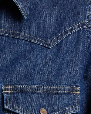TWP Mustang Sally Cotton Denim Shirt