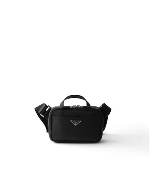 Prada Saffiano Leather Shoulder Bag - Black