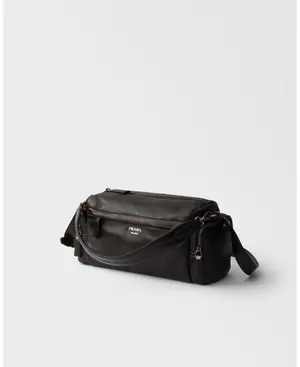 Prada Distressed Nappa Leather Shoulder Bag