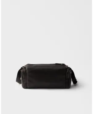 Prada Distressed Nappa Leather Shoulder Bag