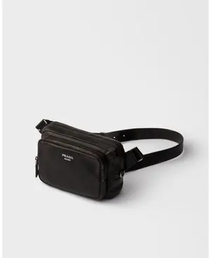 Prada Distressed Nappa Leather Shoulder Bag