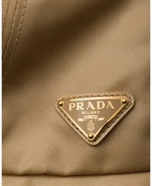 Prada Re-nylon Bucket Hat - Light Brown
