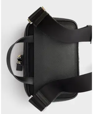 Prada Re-nylon And Saffiano Leather Shoulder Bag