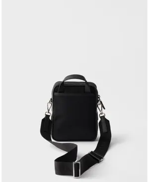Prada Re-nylon And Saffiano Leather Shoulder Bag