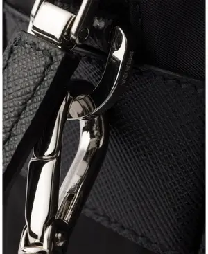 Prada Re-nylon And Saffiano Leather Shoulder Bag