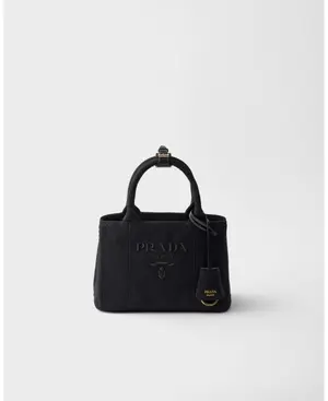 Prada Jardiniere Cotton Canvas Mini-bag