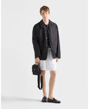 Prada Saffiano Leather Mini One-shoulder Backpack