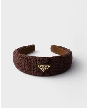 Prada Crochet Headband