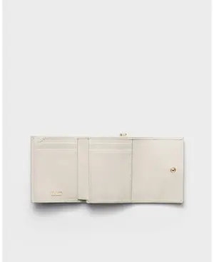 Prada Small Leather Wallet - White