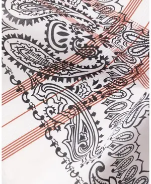 Prada Printed Cotton Scarf 65 - Neutral